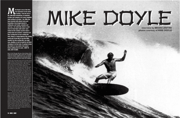 MIKE DOYLE – Juice Magazine