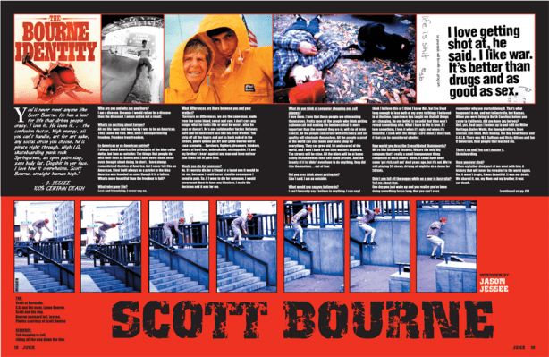 SCOTT BOURNE – Juice Magazine