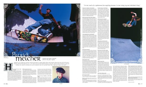 PATRICK MELCHER – Juice Magazine