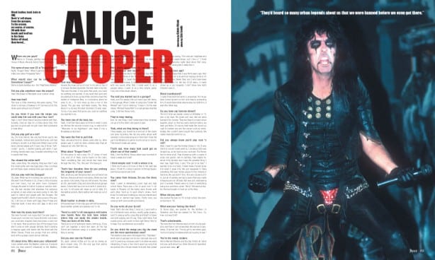 ALICE COOPER – Juice Magazine