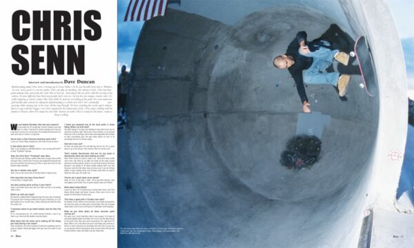 CHRIS SENN – Juice Magazine