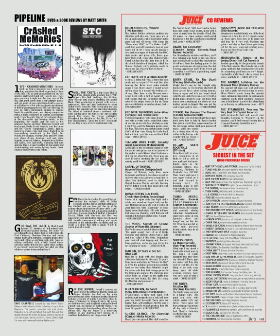 JUICE MAGAZINE CD REVIEWS 66 – Juice Magazine