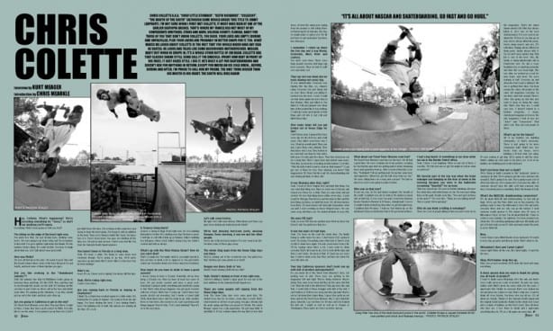CHRIS COLLETTE – Juice Magazine