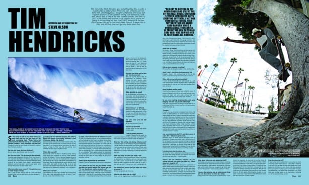 TIM HENDRICKS – Juice Magazine