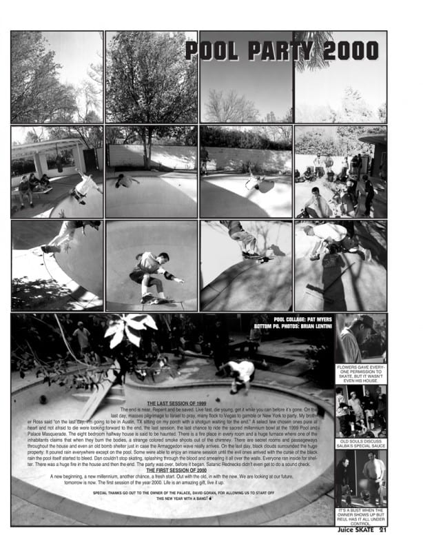 POOL JAM 2000 – Juice Magazine