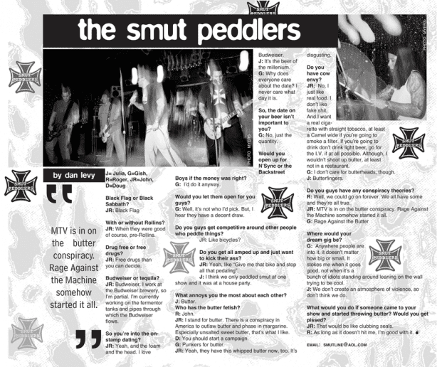 SMUT PEDDLERS – Juice Magazine