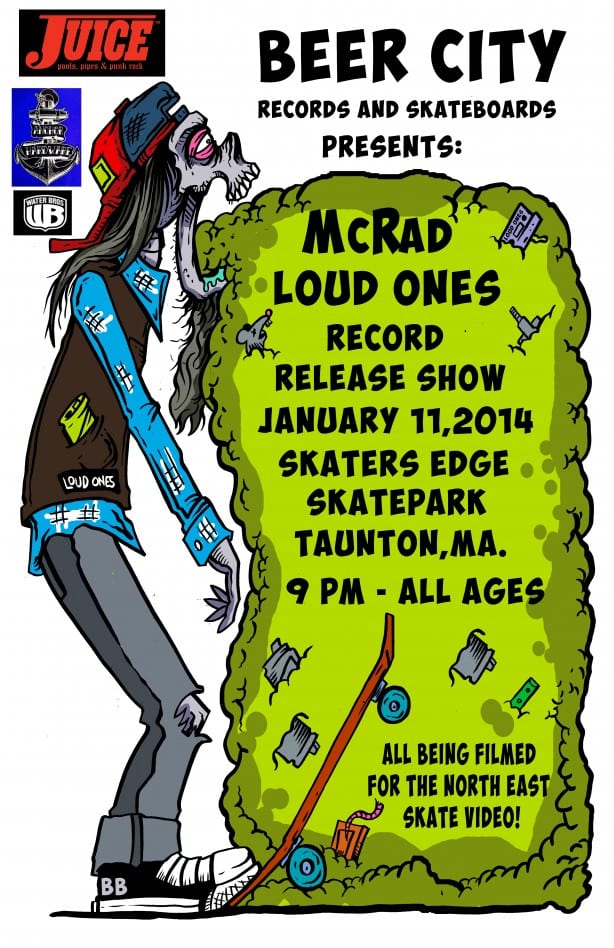Beer City presents McRad/Loud Ones Record Release Show #1 – Juice Magazine