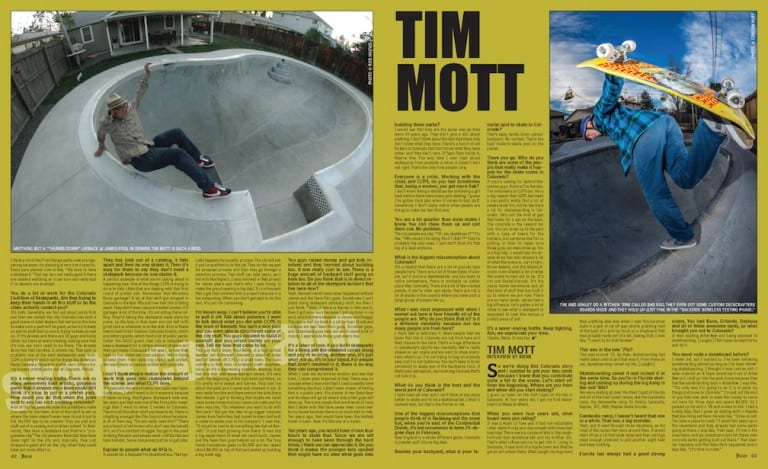 Skate Colorado: Tim Mott – Juice Magazine