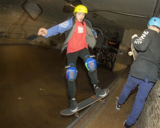 Coping Bash Mini Ramp Skate Contest at SBC Restaurant, Vancouver B.C ...