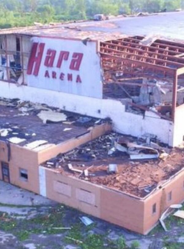 Hara Arena, Site of the Ohio Skateout Contest, Destroyed by Tornado ...
