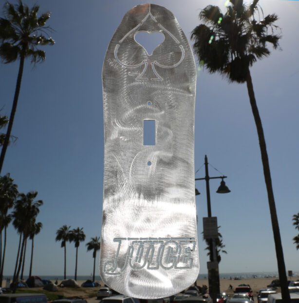Juice Steel Switch Plate Created by Tom Risser – Juice Magazine
