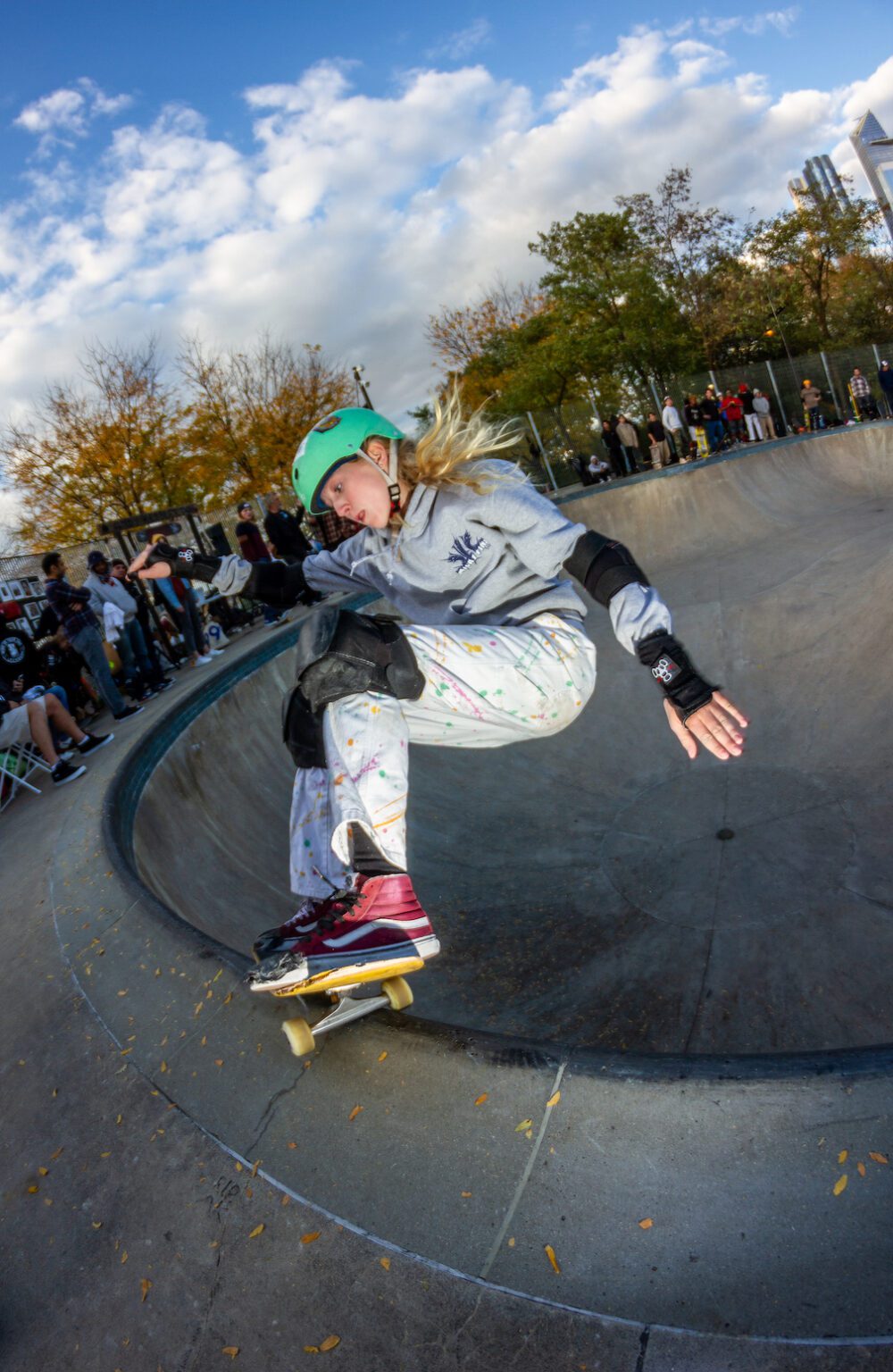 Olympian Bombette Martin Talks to Substance Skateparks Andrew Gelles ...