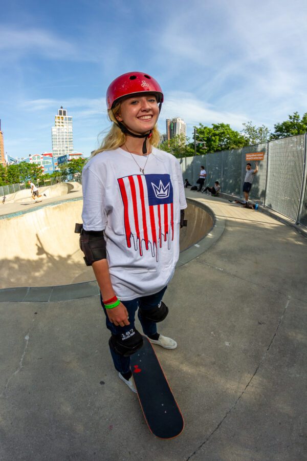 Olympian Bombette Martin Talks to Substance Skateparks Andrew Gelles ...