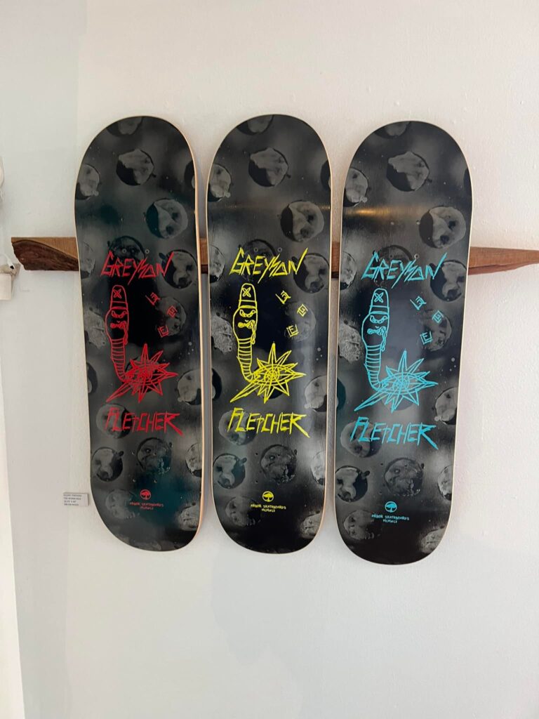 Greyson Fletcher Good Luck Have Fun Art Show Opening Night Success ...