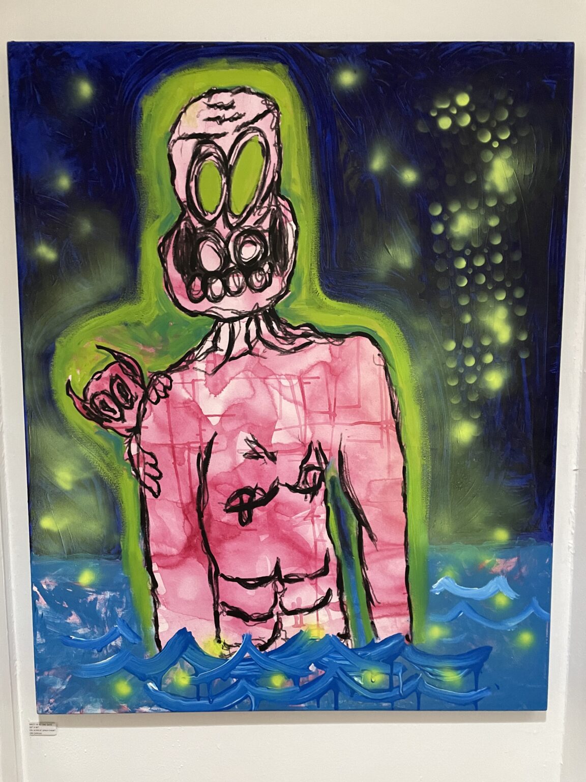 Greyson Fletcher Good Luck Have Fun Art Show Opening Night Success ...