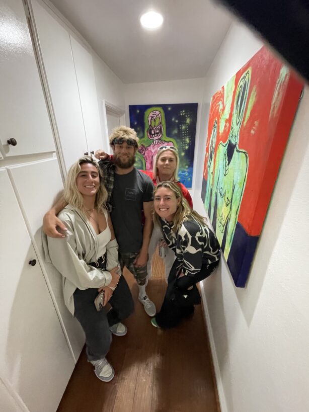 Greyson Fletcher Good Luck Have Fun Art Show Opening Night Success ...