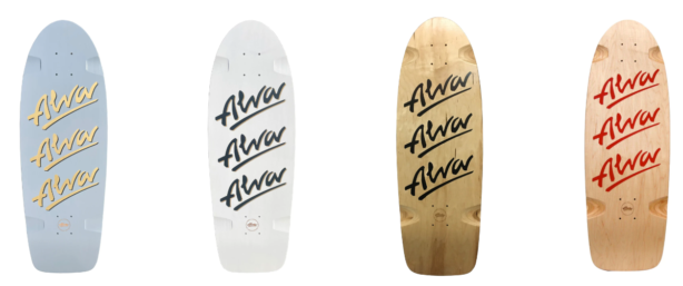 Alva Skates Tri-Logo Pig Deck Drop – Juice Magazine