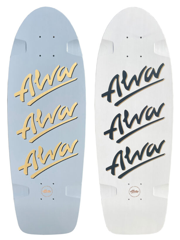 Alva Skates Tri-Logo Pig Deck Drop – Juice Magazine