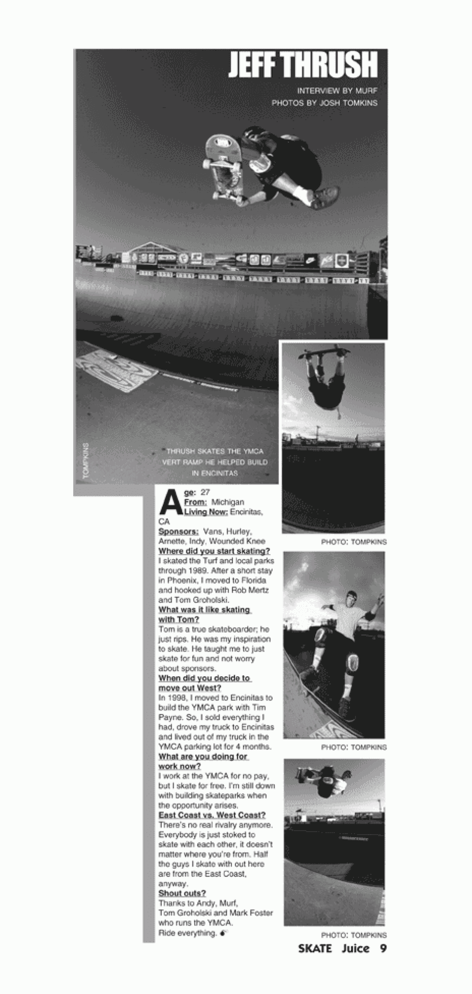 JEFF THRUSH | Juice Magazine