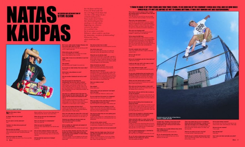 NATAS KAUPAS | Juice Magazine