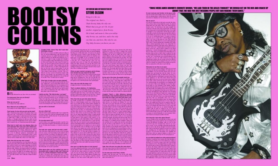 BOOTSY COLLINS | Juice Magazine