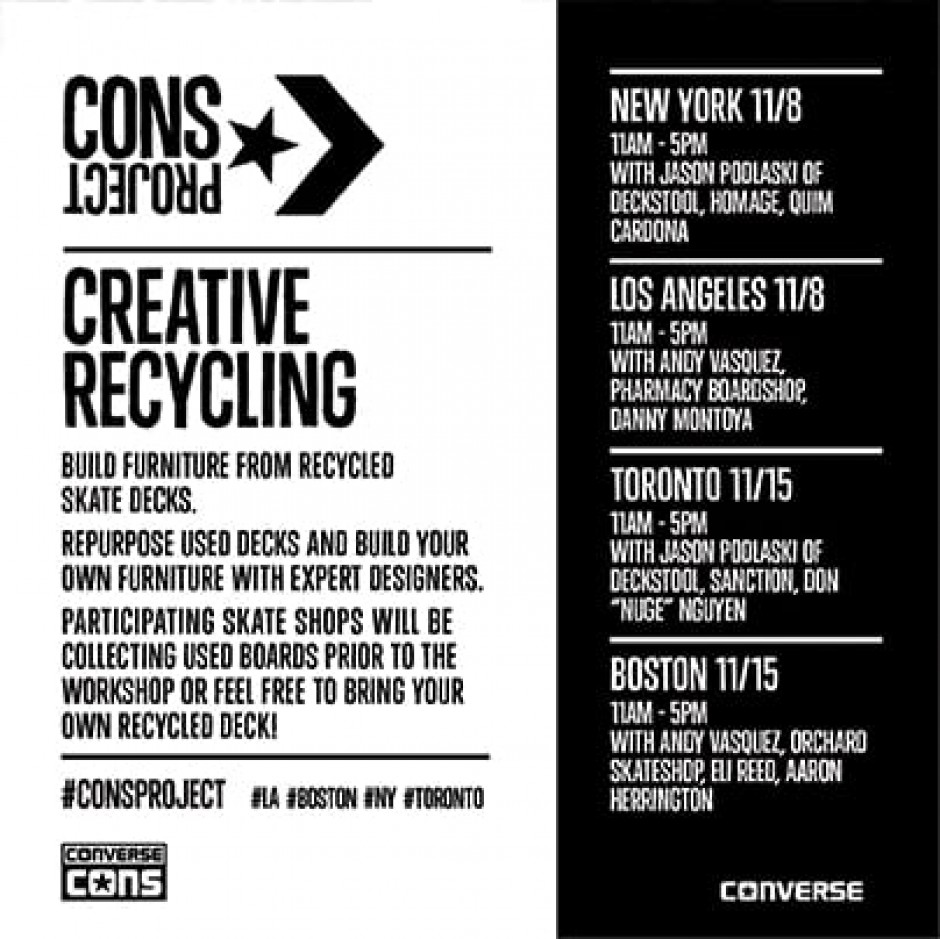 CONS Project: Creative Recycling | Juice Magazine