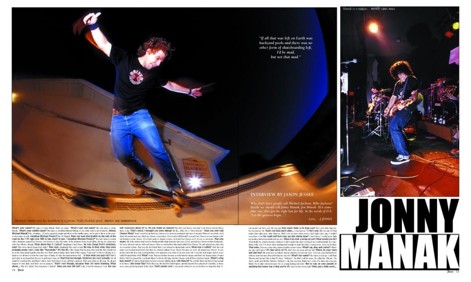 Jonny Manak | Juice Magazine