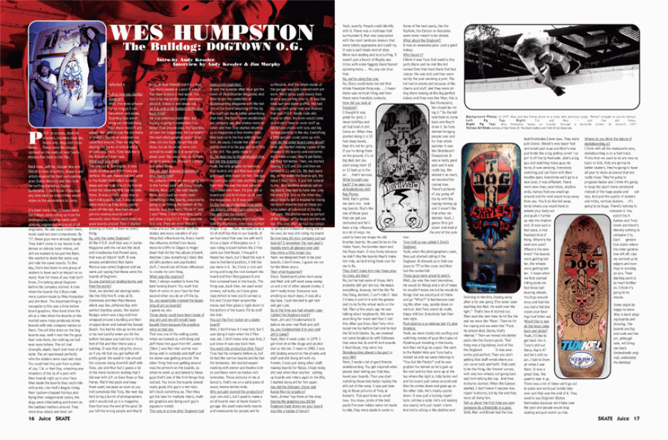 WES HUMPSTON | Juice Magazine